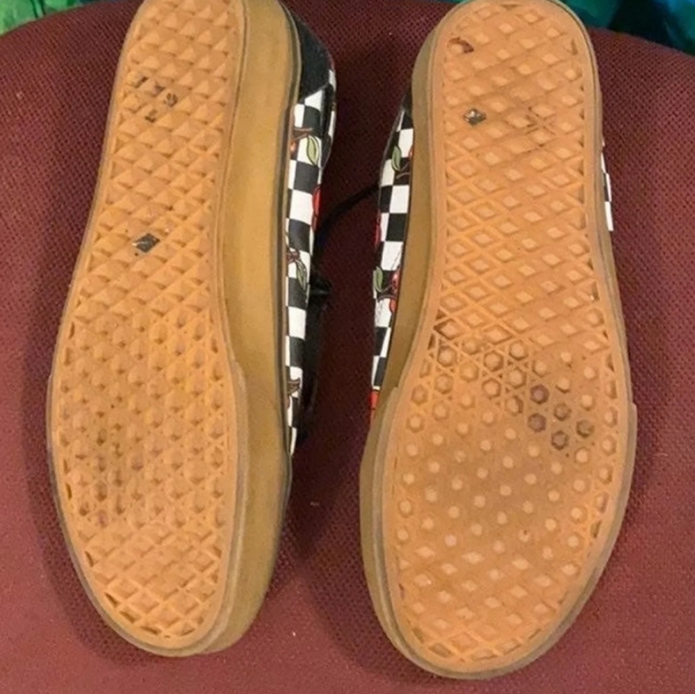 Vans Cherry Checkerboard Old Skool W9 - Gem